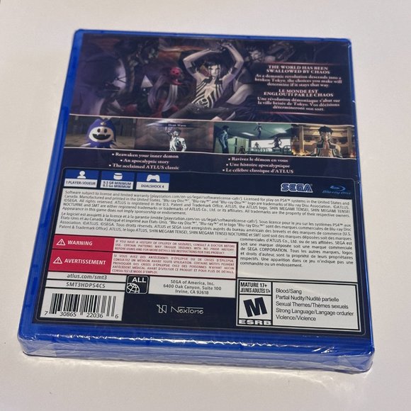 Sony | Video Games & Consoles | Shin Megami Tensei Iii Nocturne Hd Remastered Sony Ps4 ...